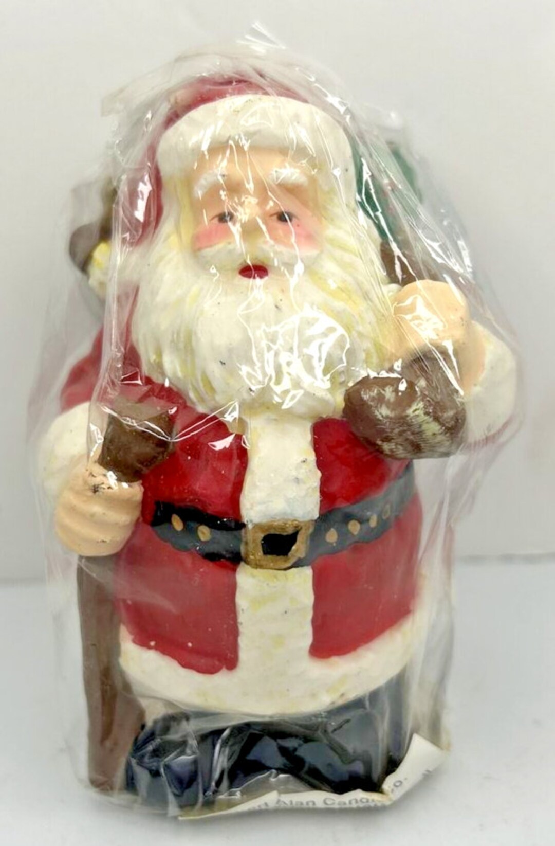 Vintage Robert Alan Santa Claus Christmas Candle New in Packaging 4 ...
