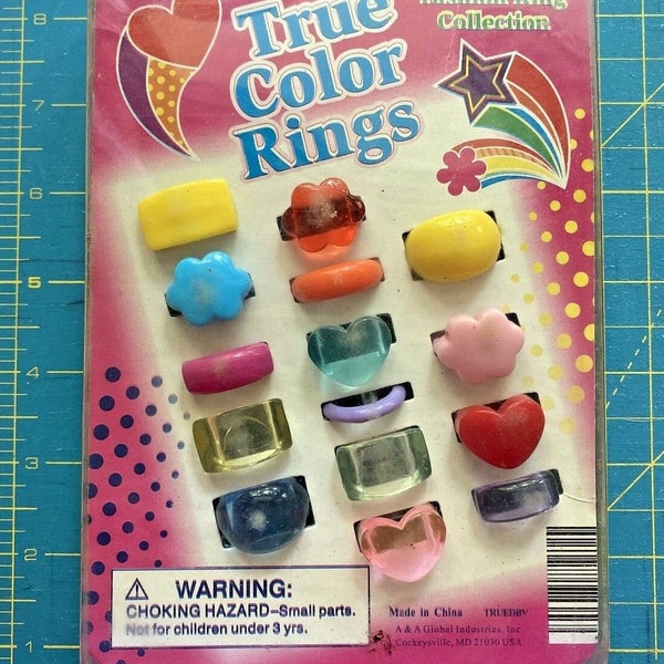 Vintage Vending Machine Rings - Etsy