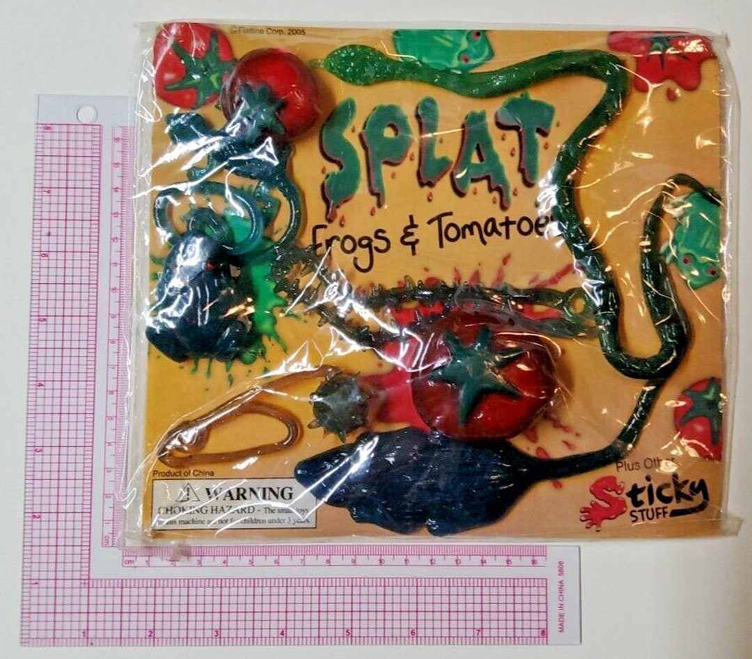 Vintage Vending Display Board Splat Frogs & Tomatoes 0287 - Etsy