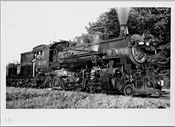 Vintage soo line railroad 435 steam locomotive 5"x7" … - Gem