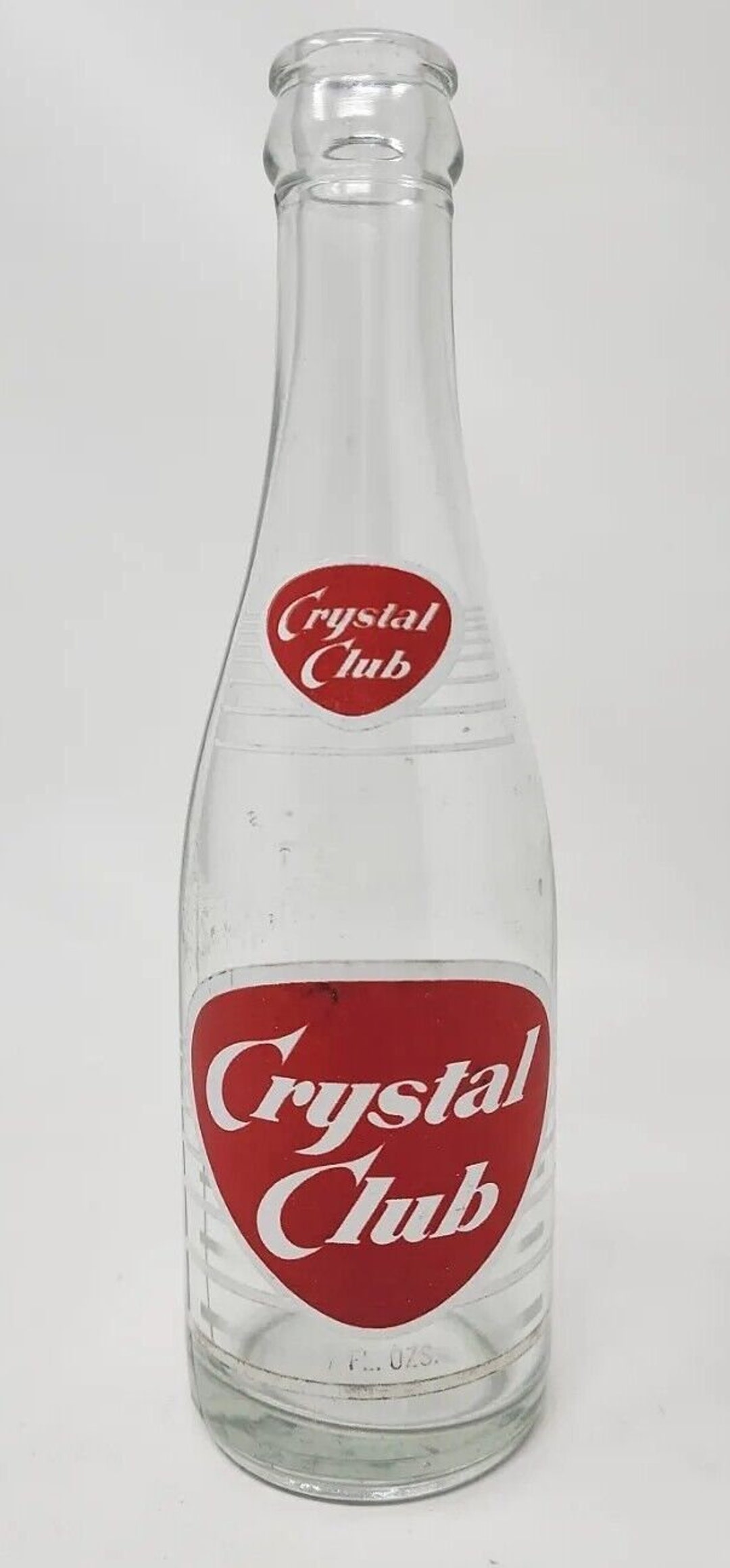 1971 Pop Acl Soda Bottle 7 Oz Crystal Club Water Co Scranton, Pa B2-15 ...