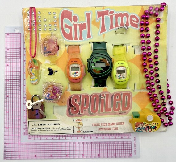 Vintage Vending Display Board Girl Time 0083 - Gem