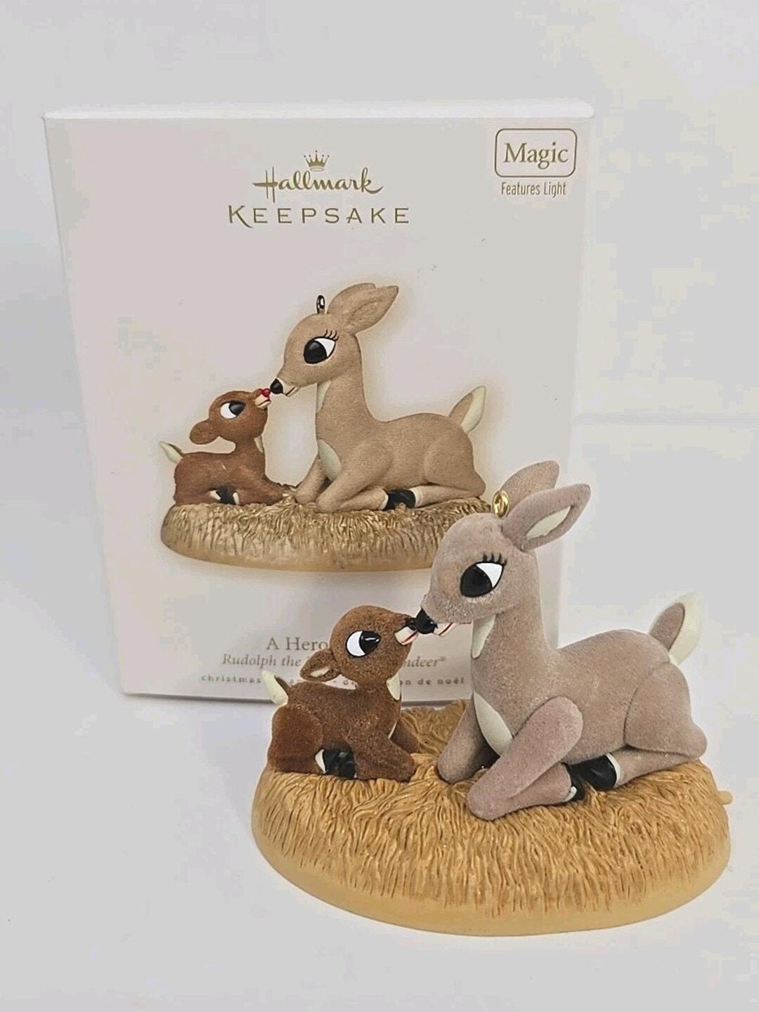 Hallmark Keepsake Rudolph Red Nose Reindeer A Hero is Born U111 - Etsy