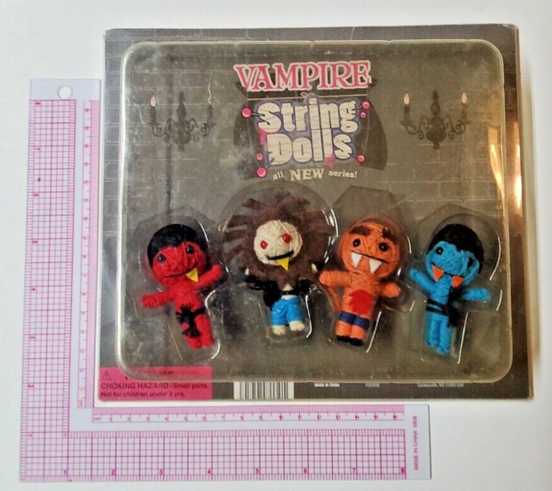 Vintage Vending Display Board Vampire String Dolls 0321 - Etsy
