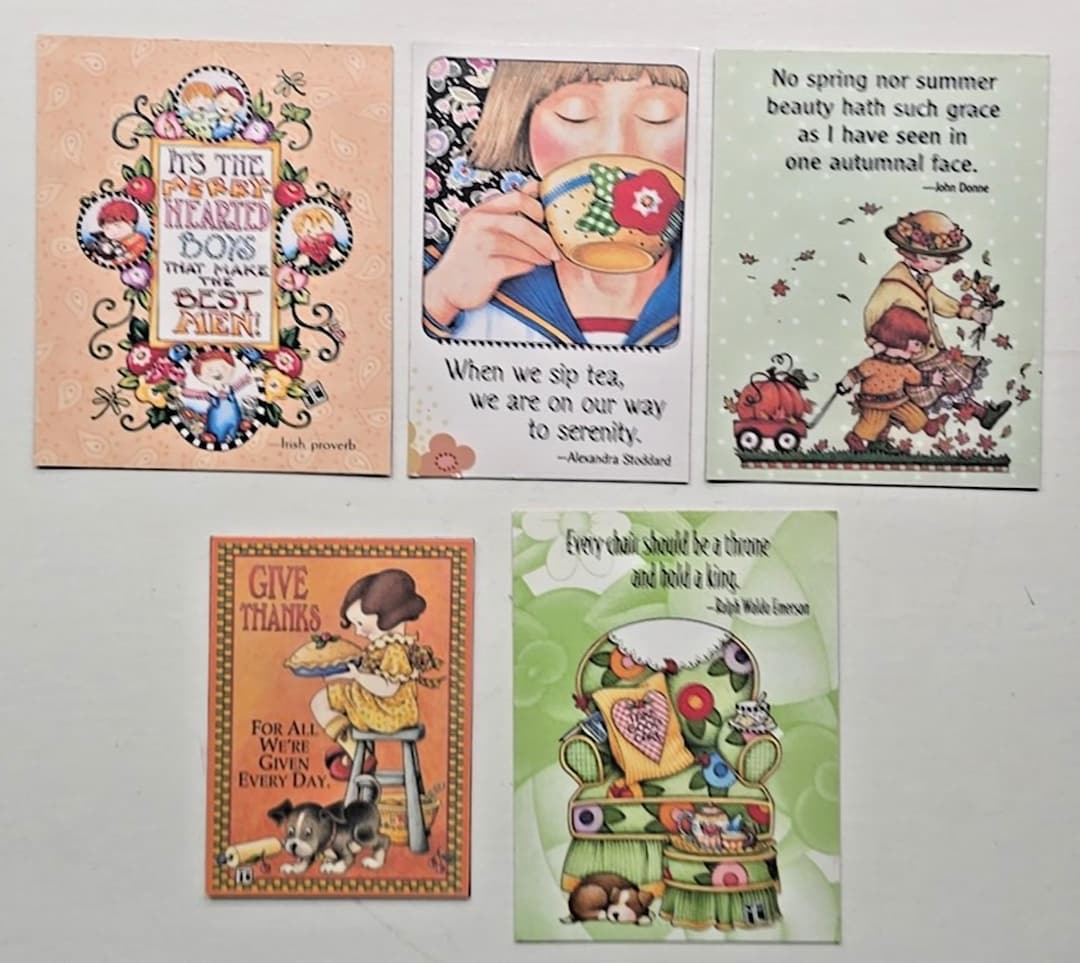 Mary Engelbreit Magnets Lot of 5 Kitchen Refrigerator Decor ...