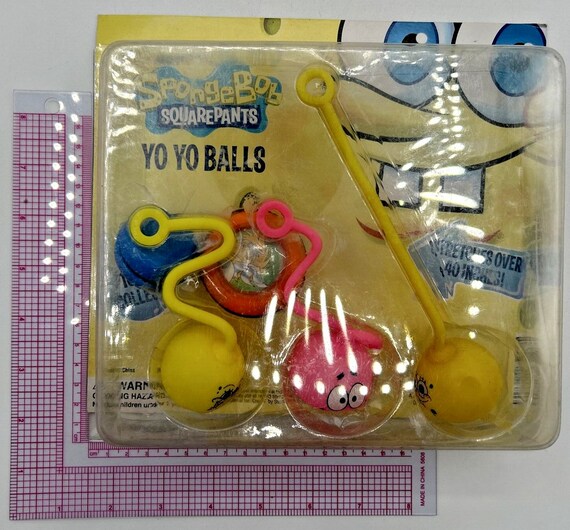 Vintage Vending Display Board Spongebob Yo Yo Balls 0… - Gem