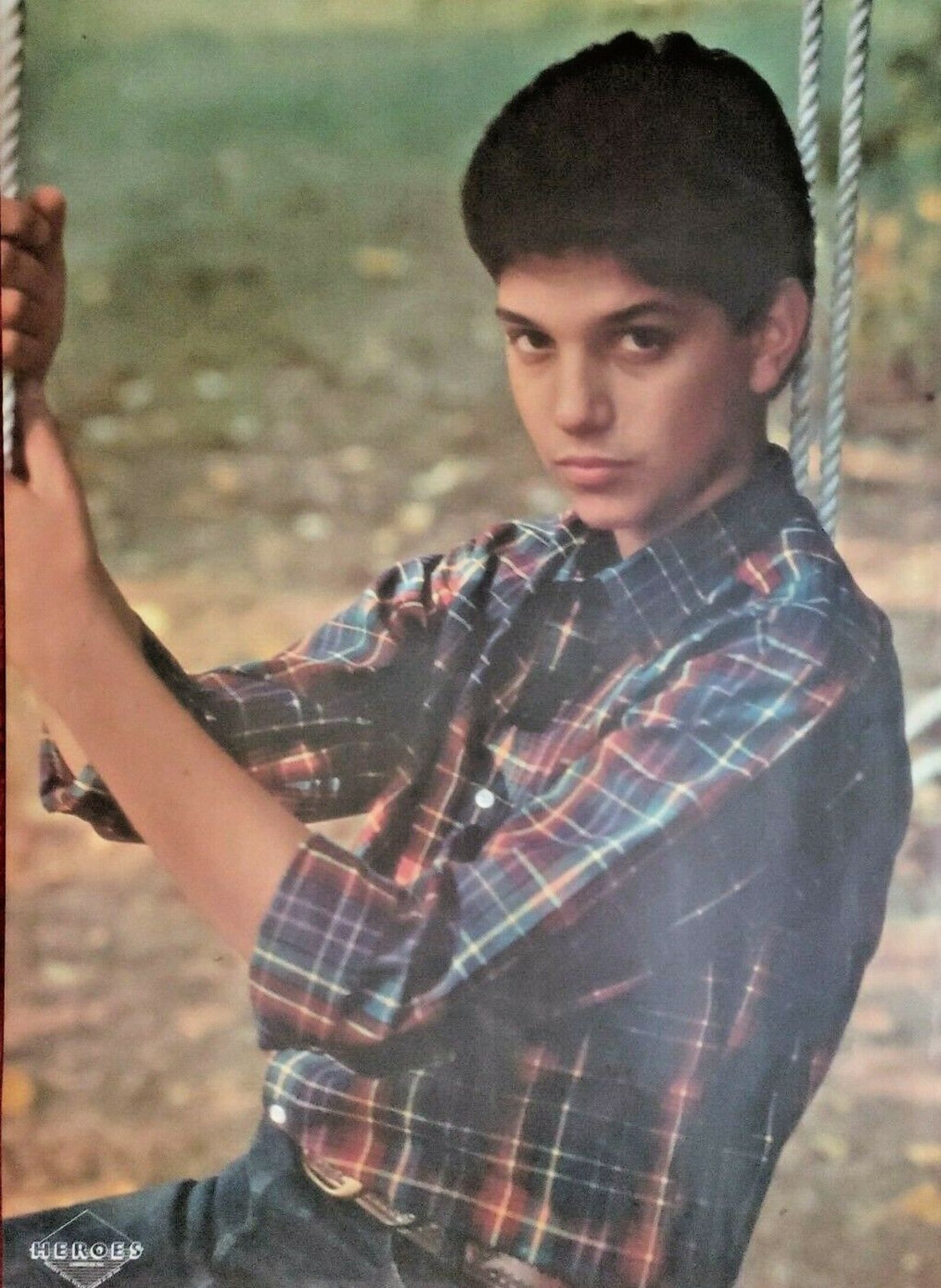 Vintage 1986 Ralph Macchio Heart Throb the Karate Kid Pin up - Etsy