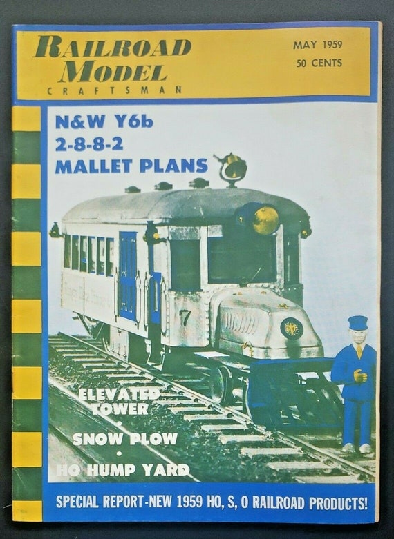 Railroad model craftsman magazine may 1959 n&y y8b ma… - Gem