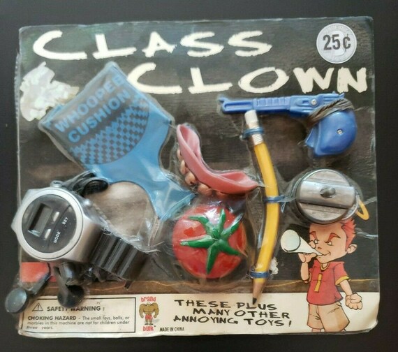 Vintage class clown gumball vending machine charms header | Etsy