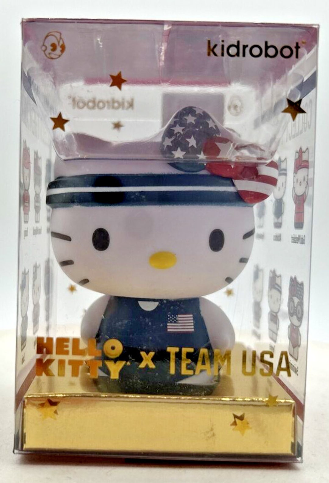 Kidrobot Hello Kitty Team USA Vinyl Mini Series Athletics Figurine F32 ...