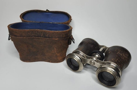 LE Jockey Club Paris Horse Racing Binoculars Opera Gl… - Gem