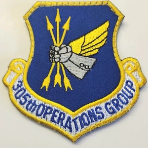 Vintage Usaf Military 305th Operations Group Patch 3x - Etsy