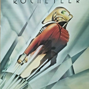 Disney's the Rocketeer 1991 Original Movie Poster New Old Stock Print ...