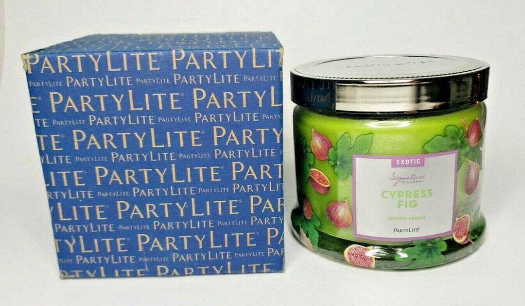 Vintage Retired Partylite 3-wick Jar Candle With Lid New in Box Cypress ...