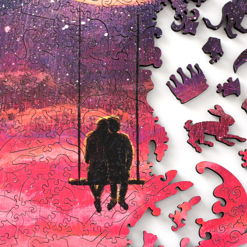 Romantic Puzzles for Couples - Etsy