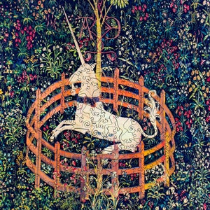 Unicorn Rests Jigsaw Puzzle for Adults | Unicorn Tapistries Artwork ...
