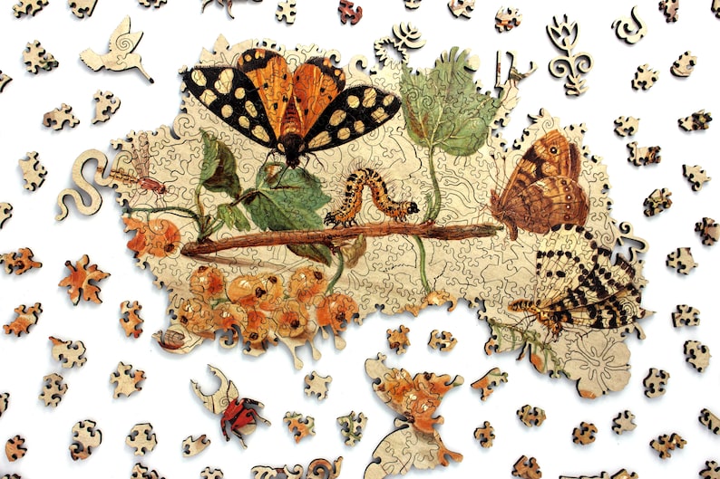 Insects & Fruits Jigsaw Puzzle for Adults Jan Van Kessel - Etsy