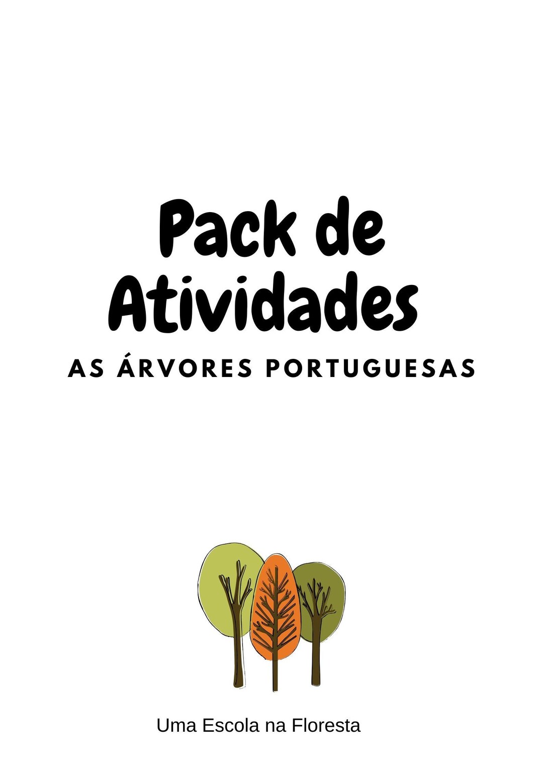 Activity Pack - THE PORTUGUESE TREES - Etsy