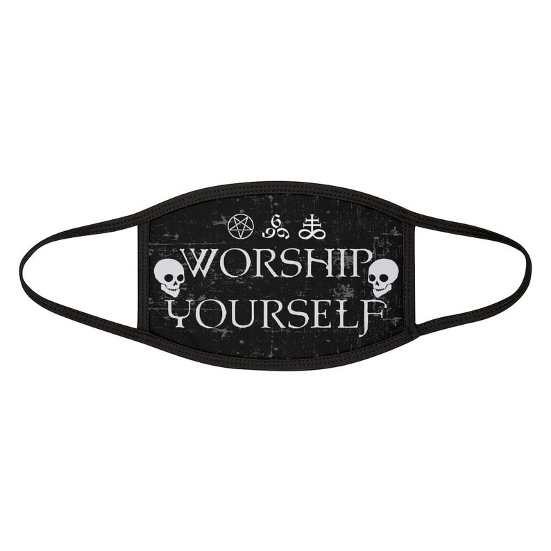 Satanic Face Mask Satanist Mask Leviathan Cross Mask 666 - Etsy