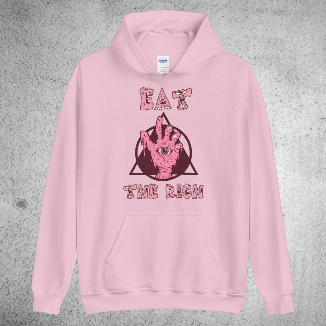 Eat The Rich Hoodie Tax The Rich Sweatshirt Anticapitalist | Etsy