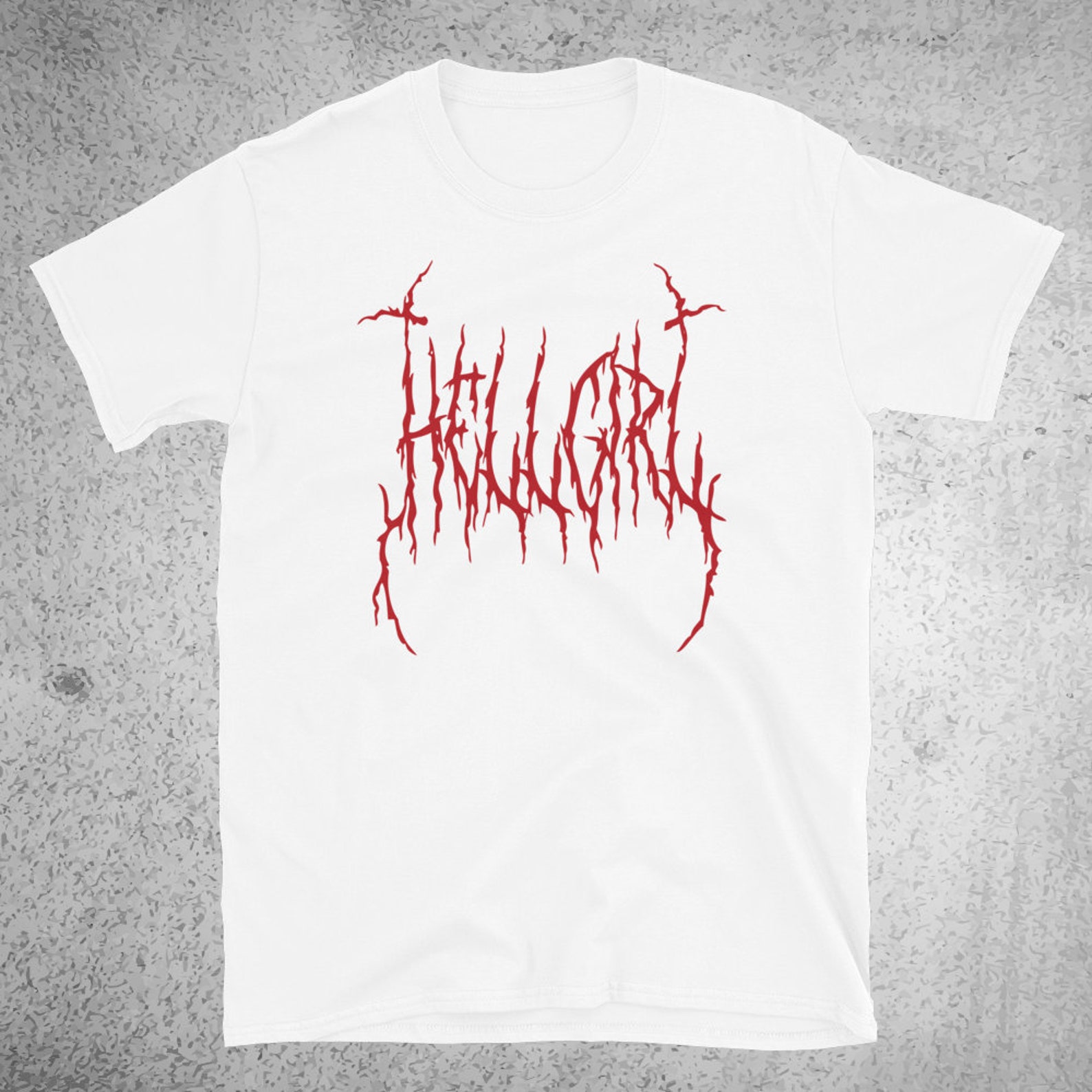 Hell Girl T-shirt Hellgirl Shirt Grunge Clothes Aesthetic | Etsy