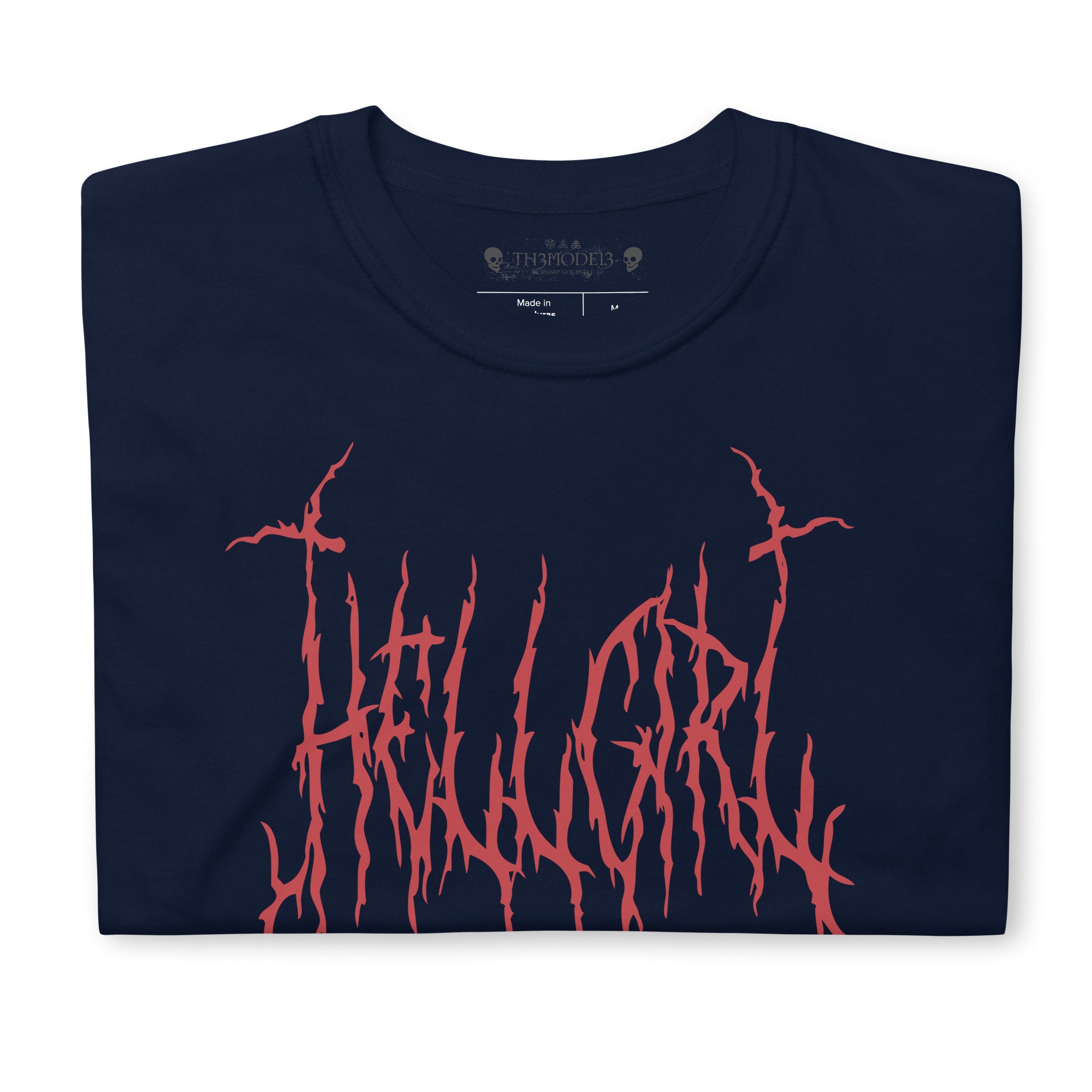 Hell Girl T-shirt Hellgirl Shirt Grunge Clothes Aesthetic | Etsy