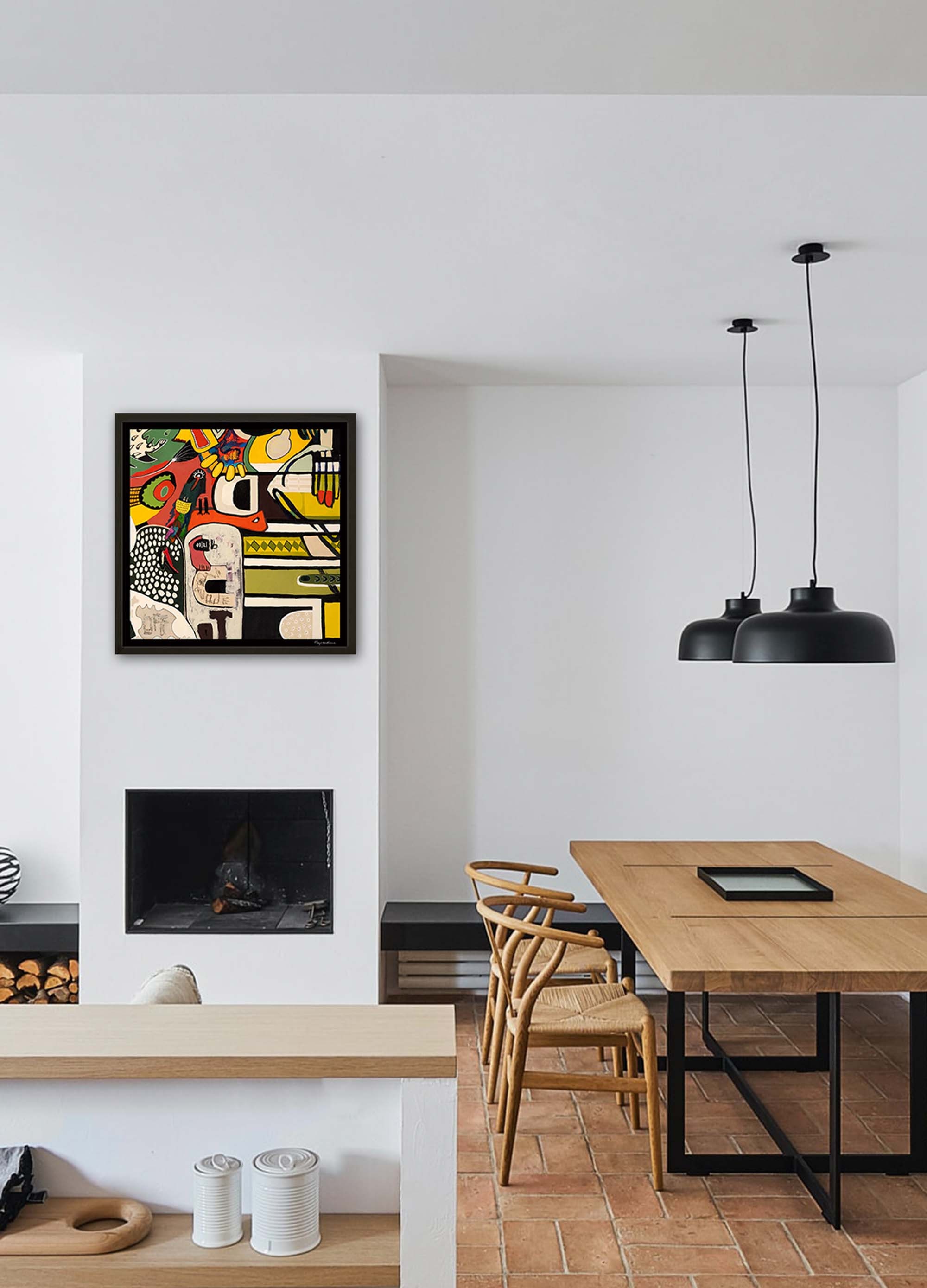 Modern Contemporary Artwork Acrylic Painting abstract - Etsy