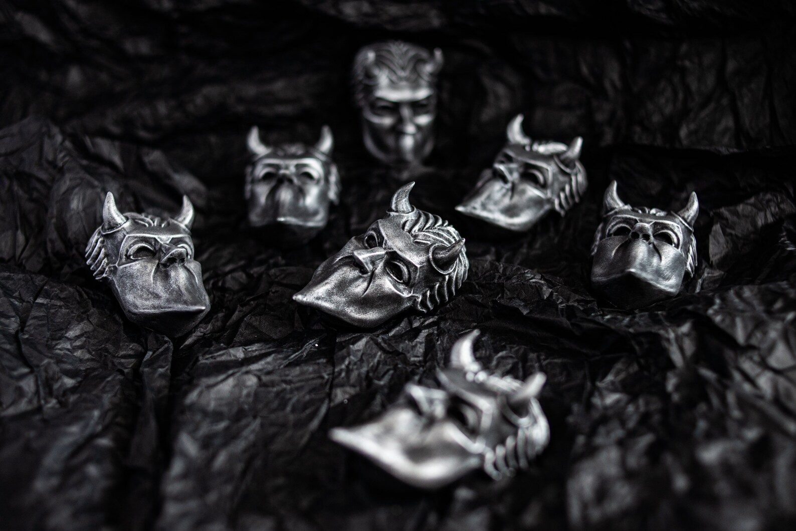 Ghost BC mask fridge magnet Nameless Ghoul mask | Etsy