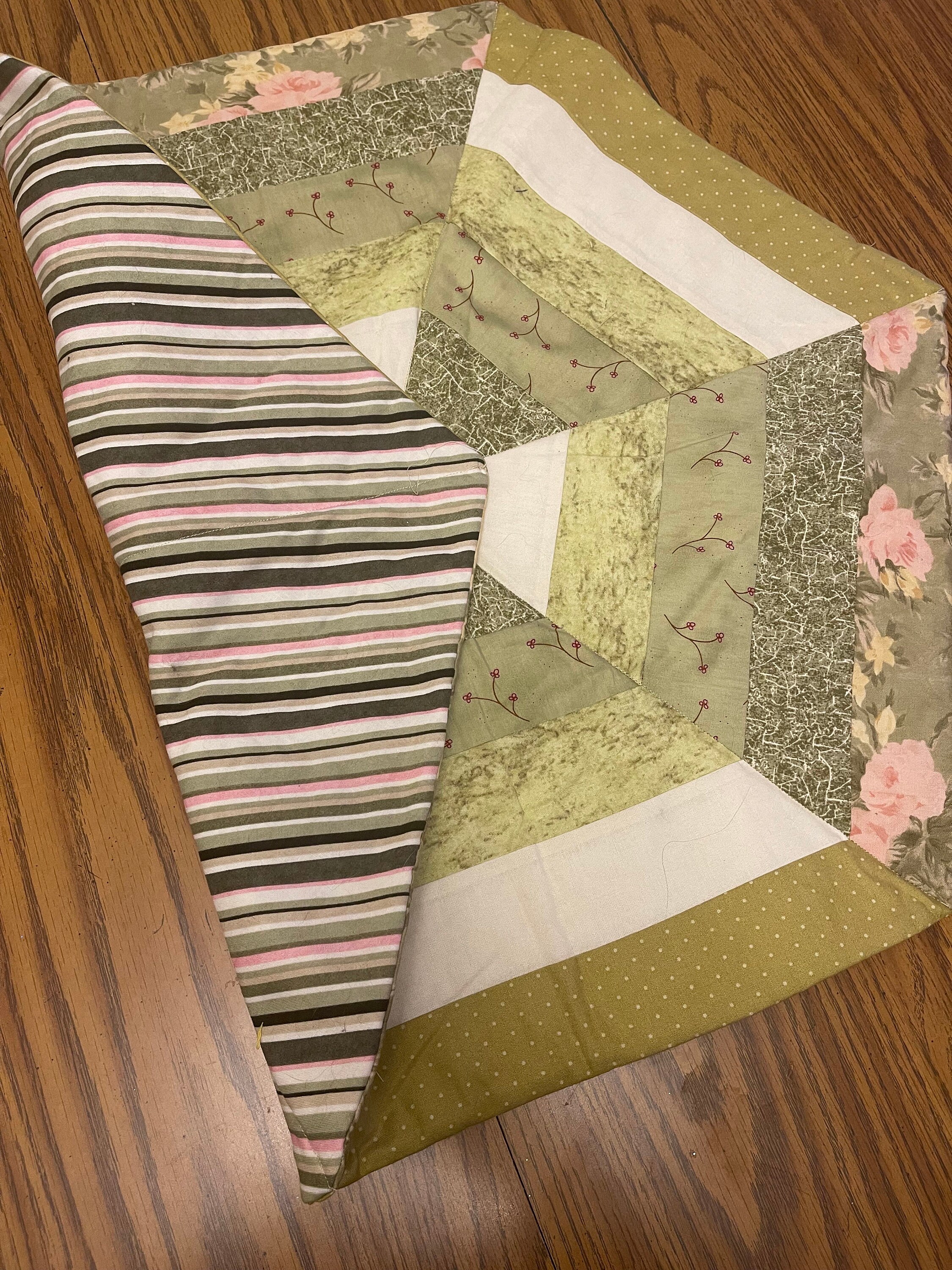 Not Quite Perfect Quilted Hexagon Table Runner - Etsy