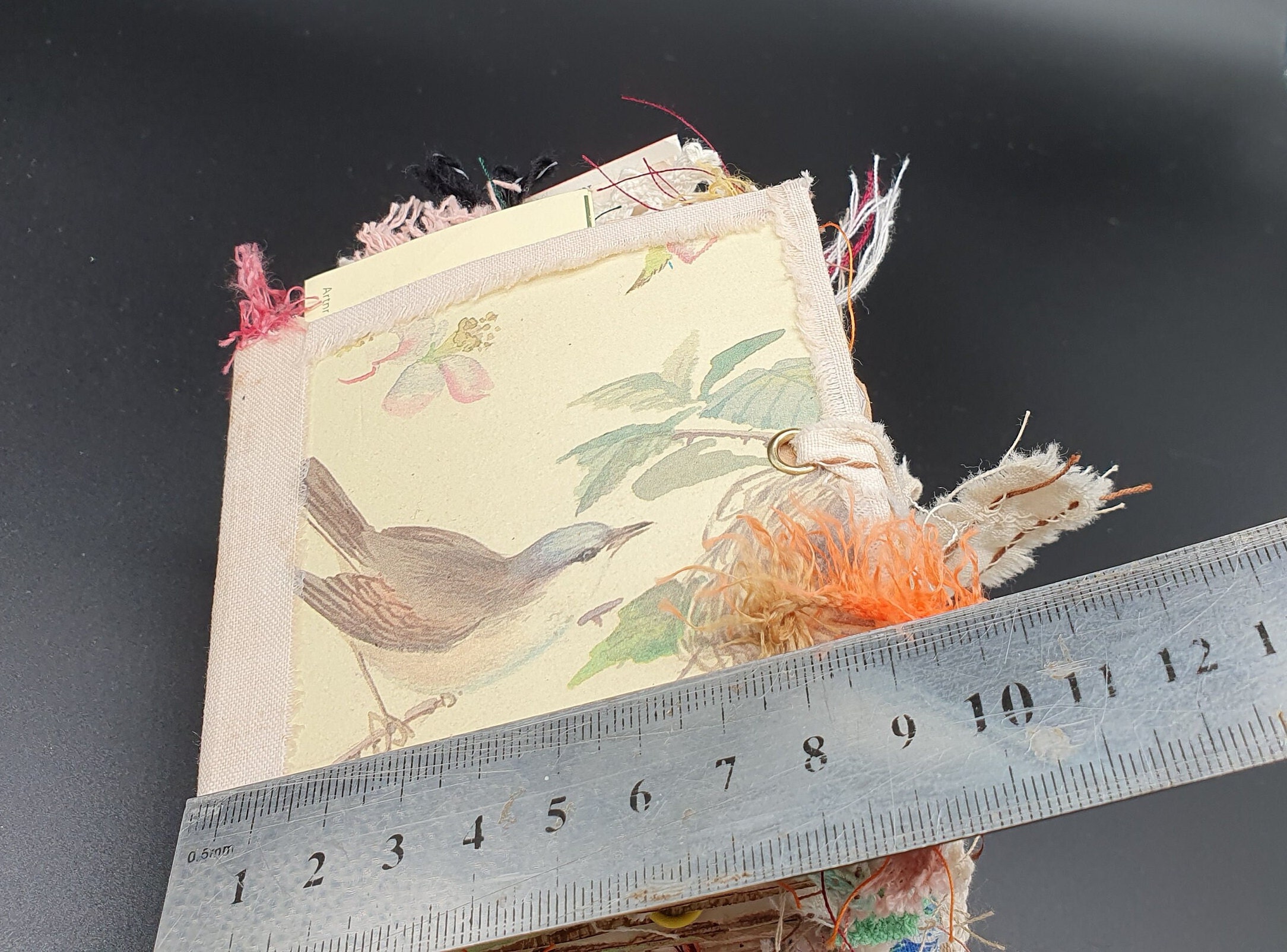 Small Square Very Thick Junk Journal Theme: Nature and Vintage. It Has ...