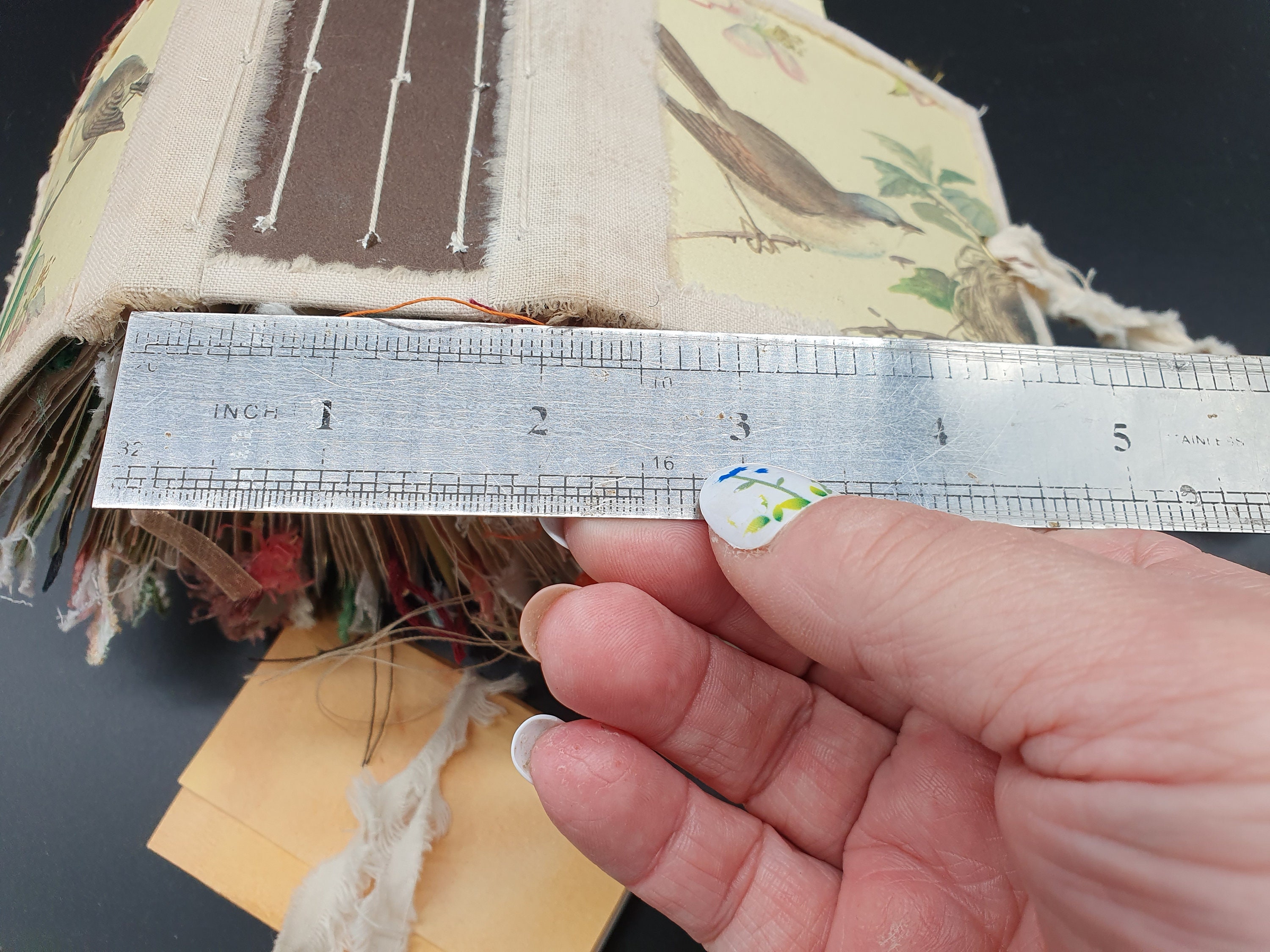 Small Square Very Thick Junk Journal Theme: Nature and Vintage. It Has ...