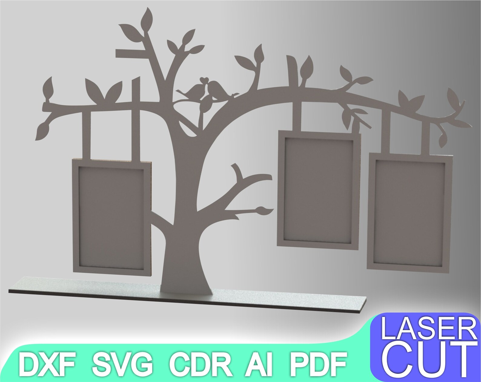 Photo Frames Laser Cut CNC Cutting CNC Router Digital | Etsy