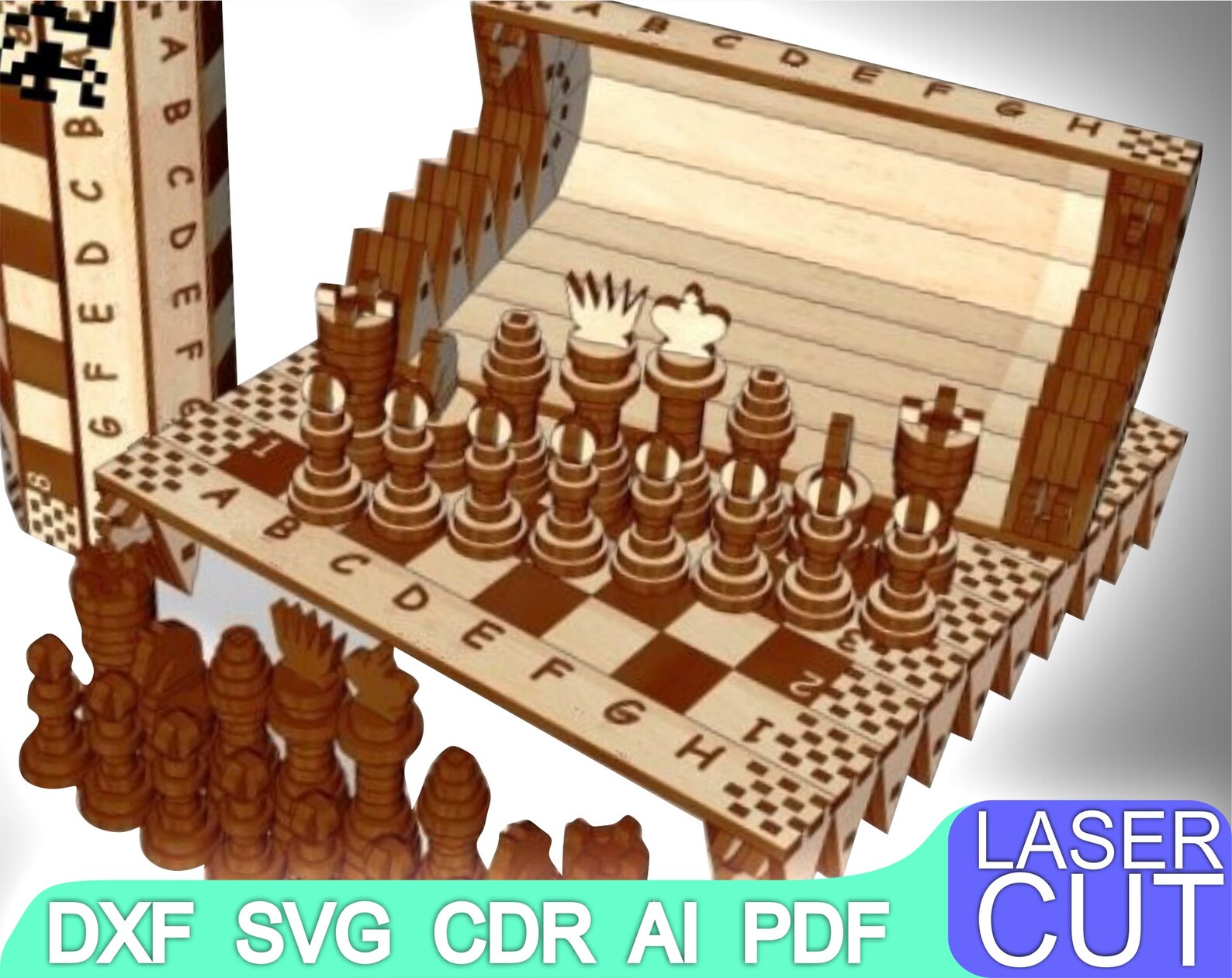 Wooden Game Vector for CNC Svg Vector File Vector Cut File | Etsy