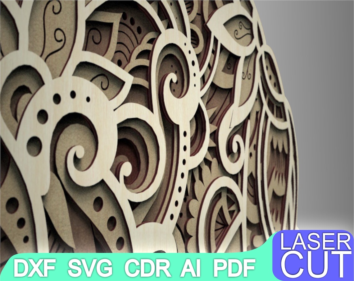 3D Panel Camel. Laser Cut Files SVG DXF CDR Vector Plans | Etsy