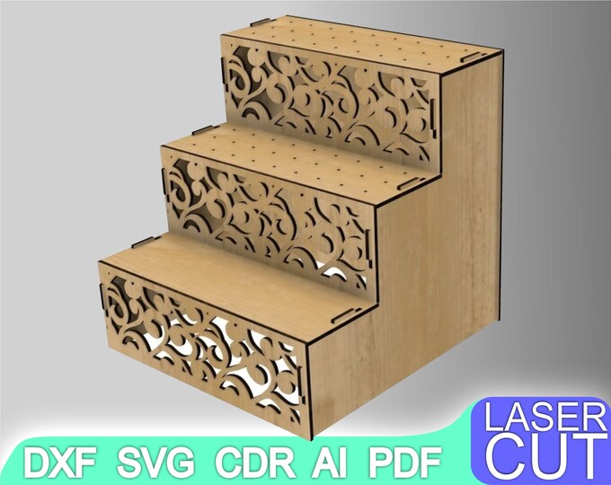 Stand, Stand Svg, Stand Laser Cut, Knife Stand Laser Cut File, CNC ...