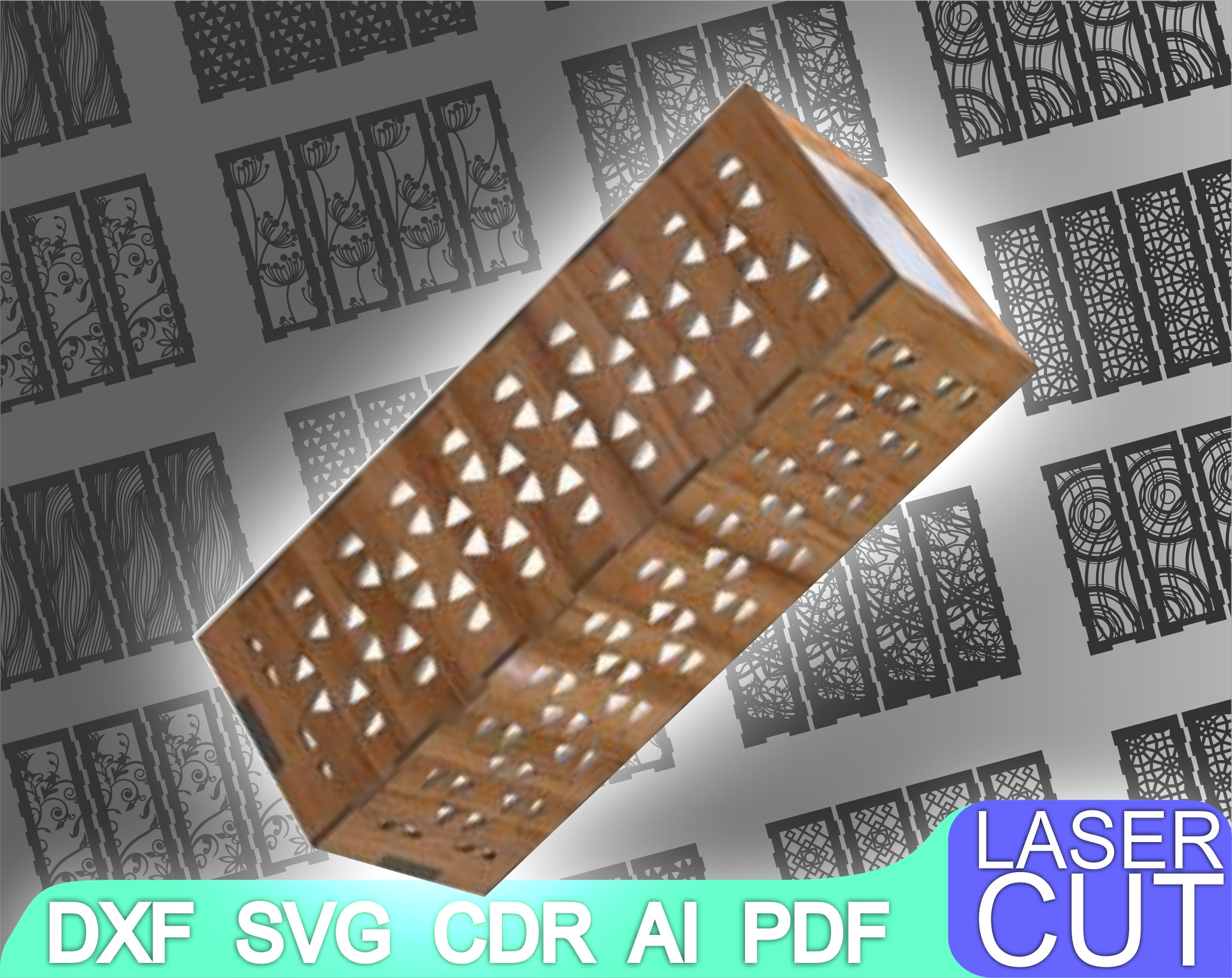 Lamp File for Laser Cut Laser Cut, CNC Cutting, CNC Router, Digital ...