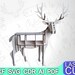 Deer Shelf - Dxf Plan Laser Cutting File Home Decor Interior Design ...