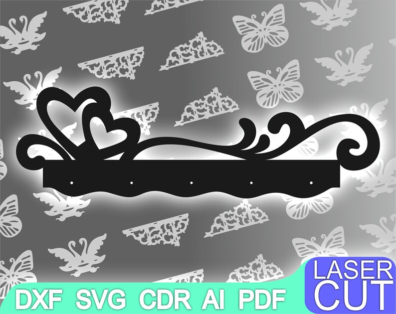 Shelves Laser Cut Files SVG DXF CDR Vector Plans Laser File - Etsy