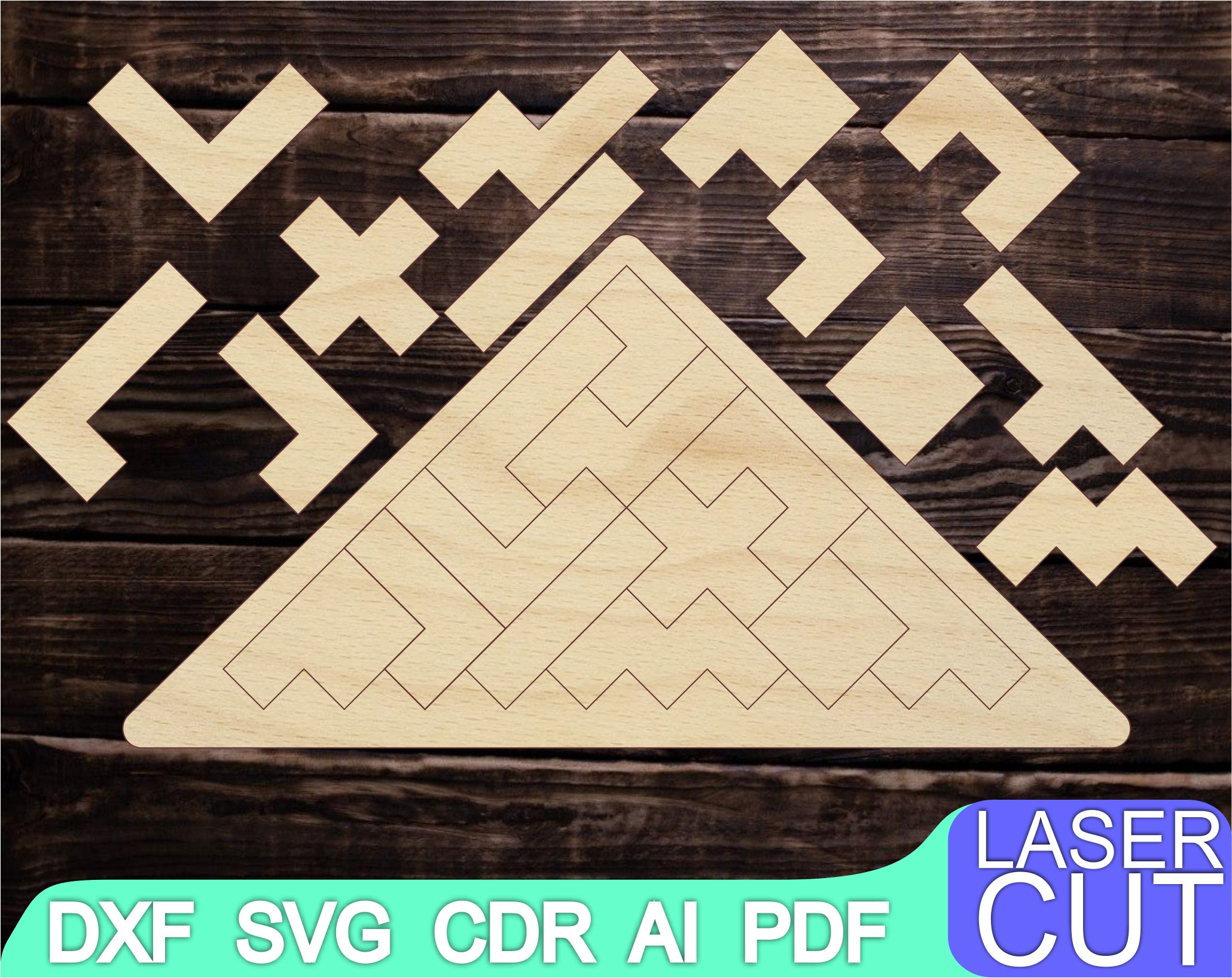 Wooden Tetris Game Vector for CNC Svg Vector File Vector Cut - Etsy