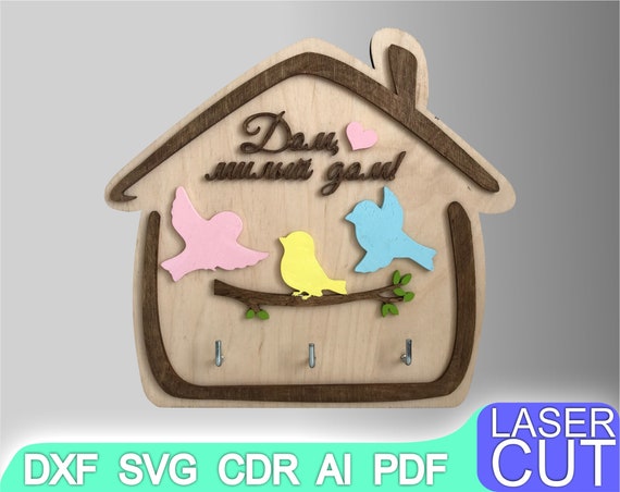 Wooden Key Tags Wooden Key Holder Key Board Key Storage Wall - Etsy