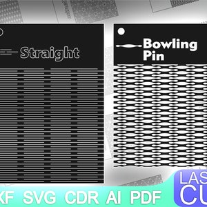 10 Flexible Cut Laser Cut Files SVG, DXF, CDR Vector Plans, Laser File ...