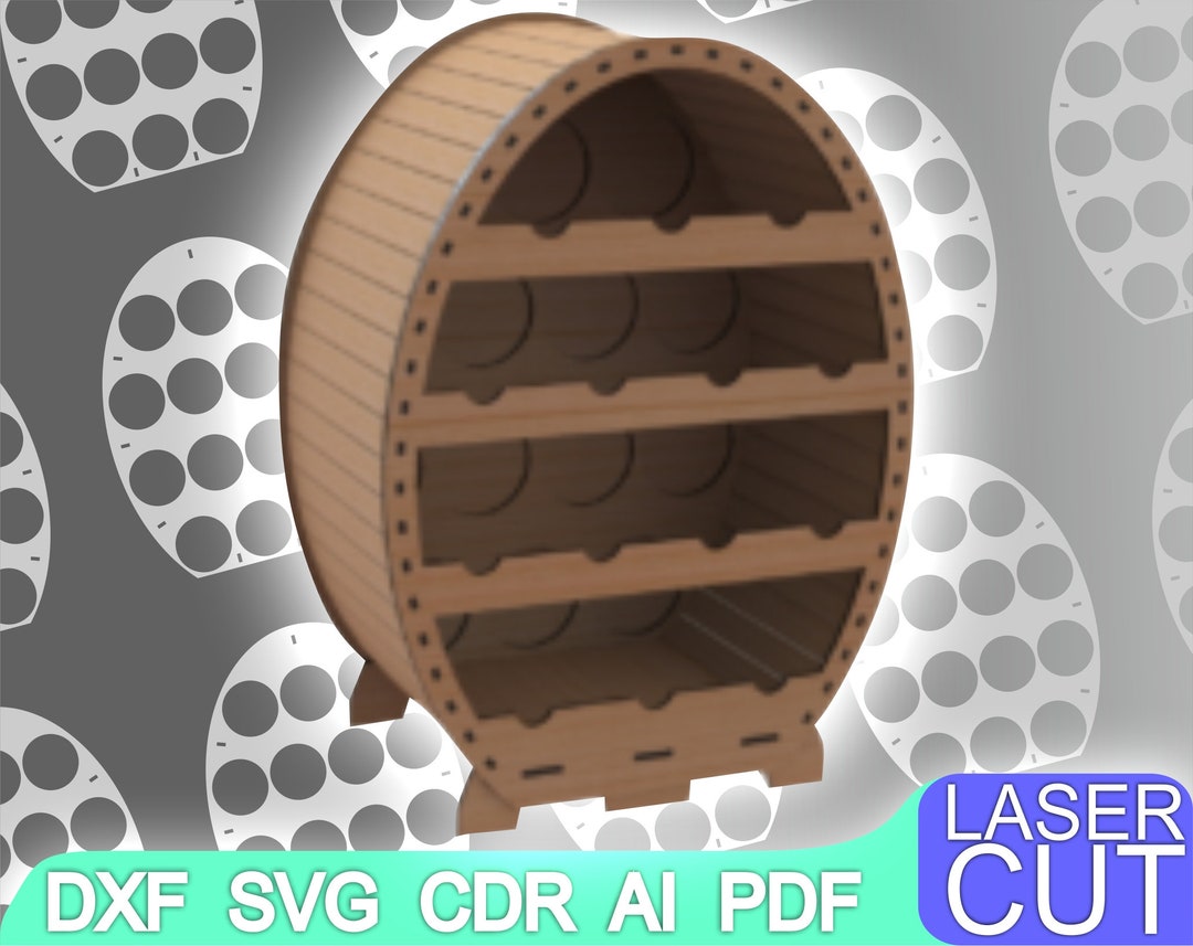 Wine Butler Laser Cut File, Wine Butler Cut File CNC Router, Digital ...