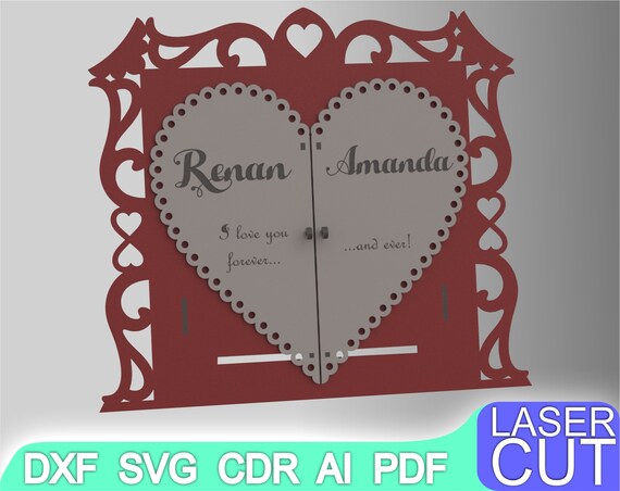 Photo frames Laser Cut CNC Cutting CNC Router Digital | Etsy