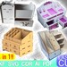 4 Organizer SVG. File Organizer, Cabinet Jewellery Storage Drawers ...