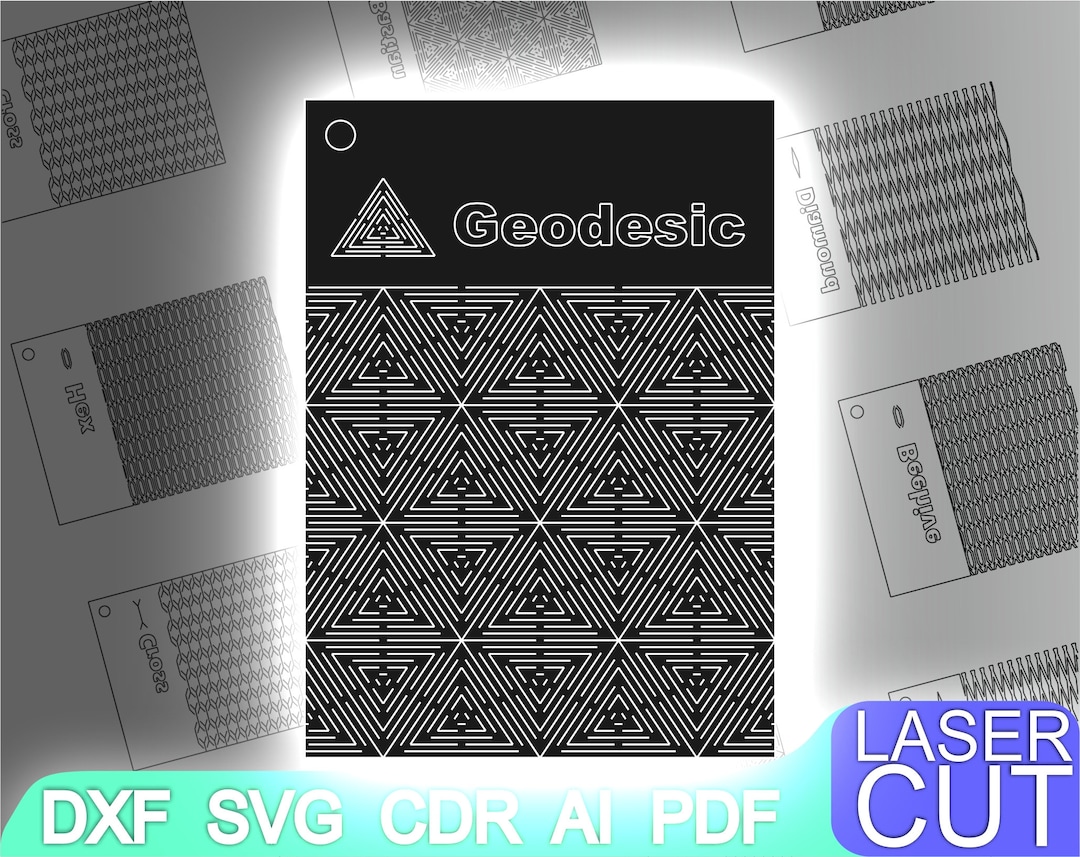 Flexible Cut Laser Cut Files SVG, DXF, CDR Vector Plans, Laser File ...