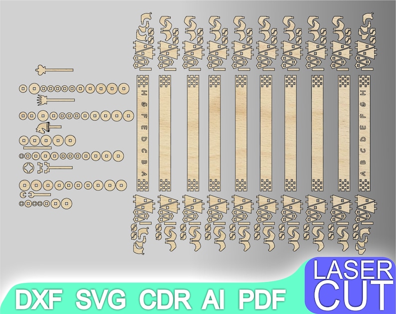 Wooden Game Vector for CNC Svg Vector File Vector Cut File | Etsy