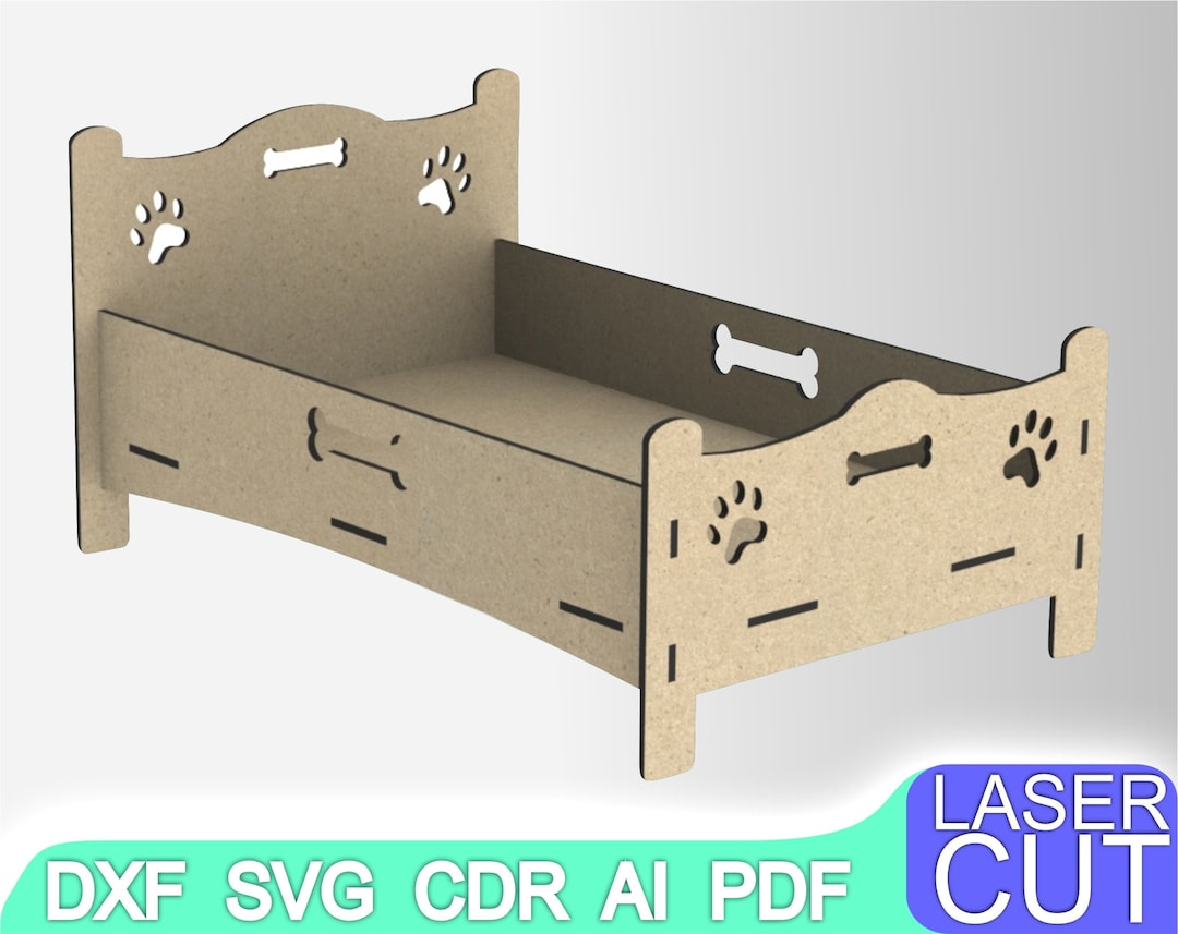 Cat Box. Laser Cut Files SVG DXF CDR Vector Plans Laser - Etsy