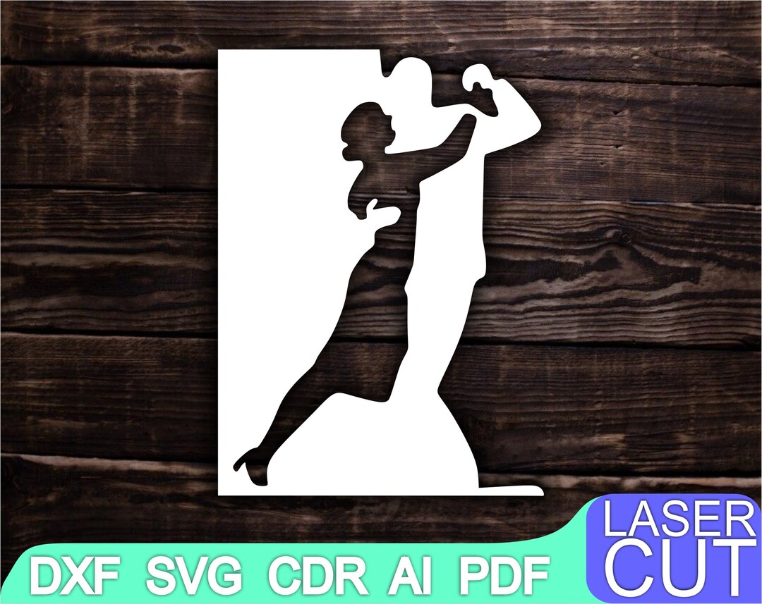 Panel. Dance. Art. Laser Cut Files SVG, DXF, CDR Vector Plans, Laser ...
