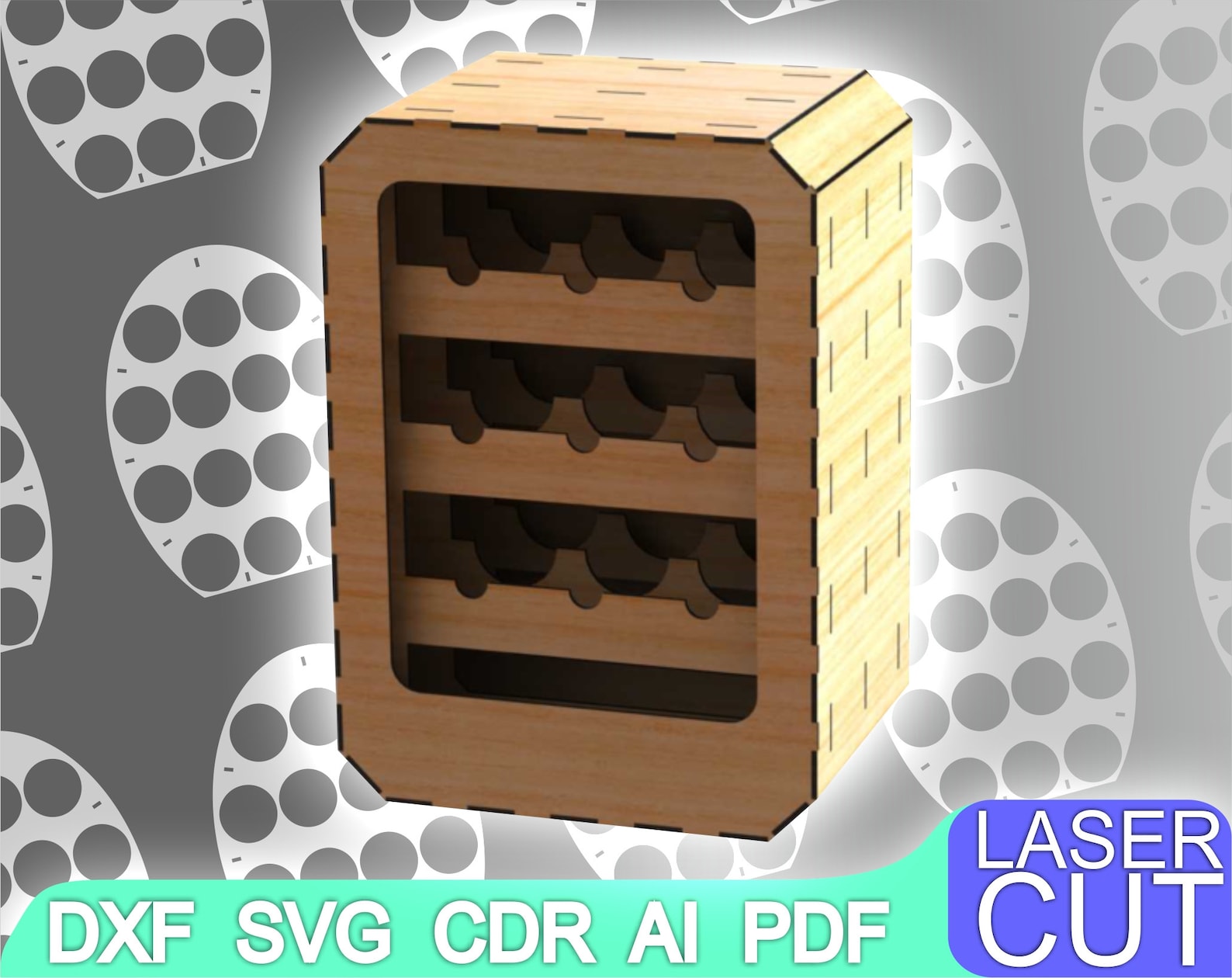 4 Wine Butler Laser Cut File, Wine Butler Cut File CNC Router, Digital ...