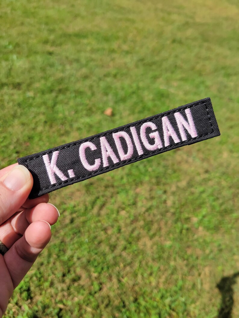 Custom First Responder Name Tape, Sew-on Patch - Etsy